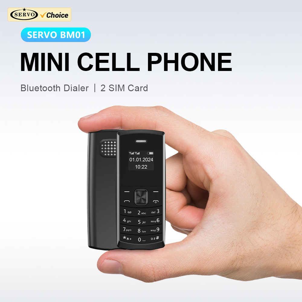 SERVO BM01 Menor Celular 2 SIM Standby Magic Voice Speed Dial Bluetooth ...
