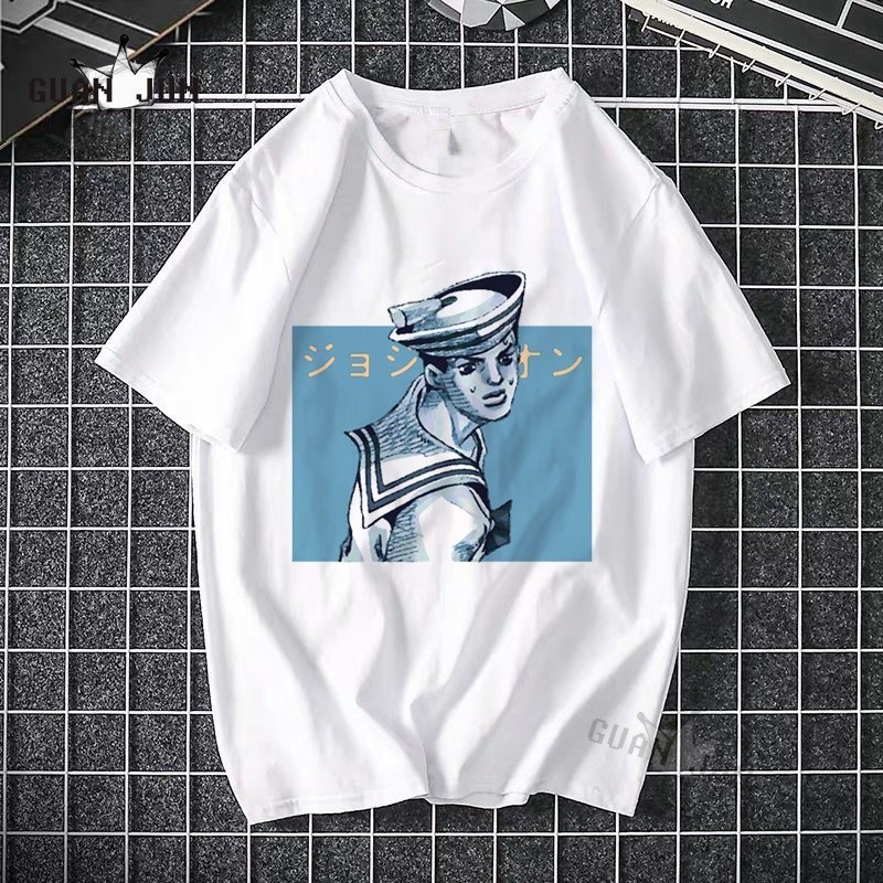 Camiseta 2026 COD A Amnesia Josuke Jojo Bizarre Adventure Anime Manga ...