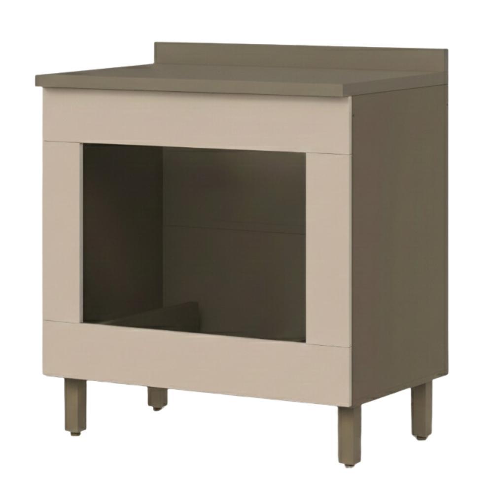 Balcão Forno de Embutir Com Tampo 80 cm Connect Henn | Shopee Brasil