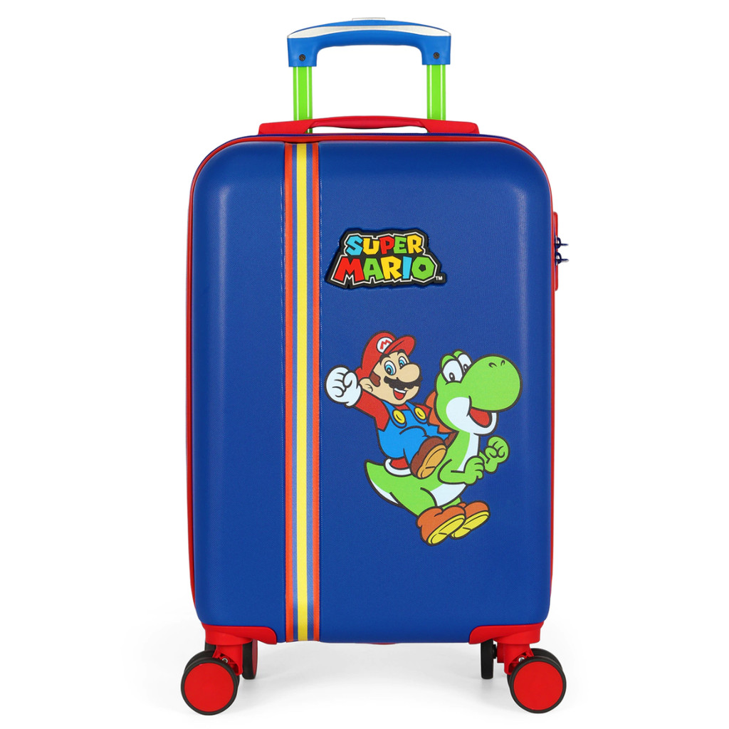 Mala de Bordo Infantil Viagens Super Mario Yoshi Rodas Dupla | Shopee ...