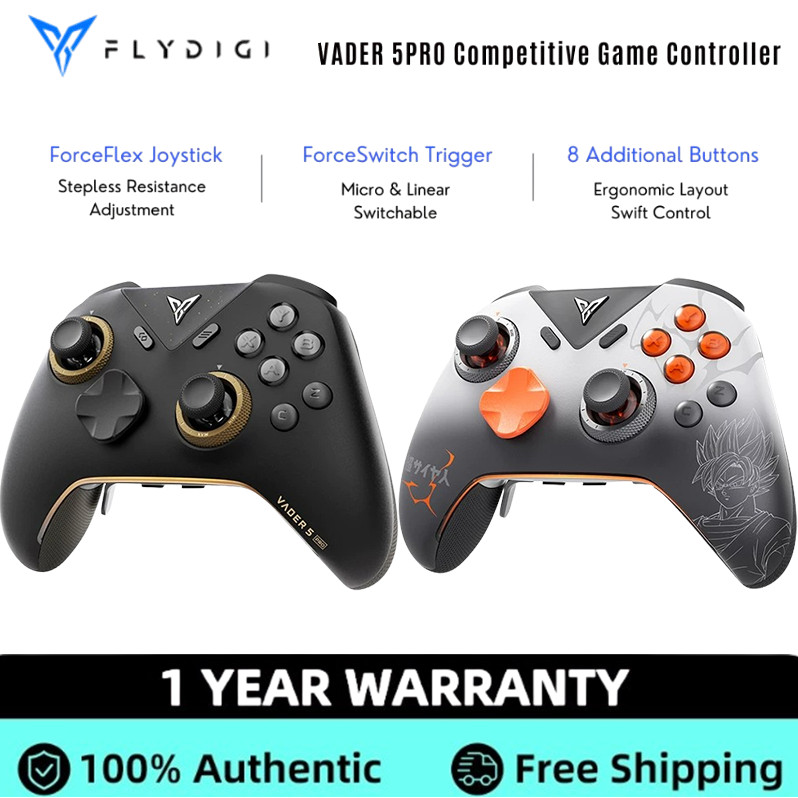 Flydigi Vader 5 Pro Controlador De Jogo Sem Fio Bluetooth Elite ...