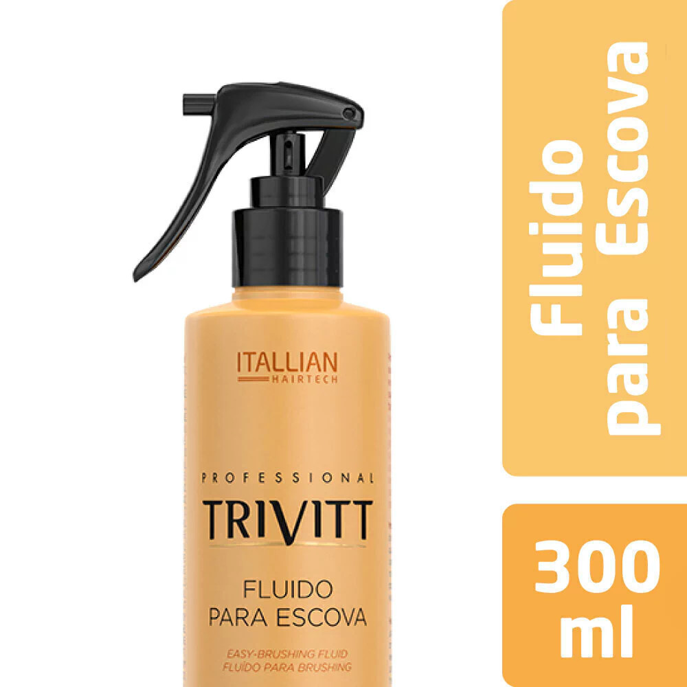 Fluido para Escova com Proteção Térmica Trivitt 300ml | Shopee Brasil