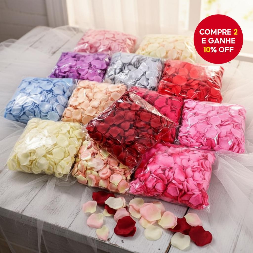 300 Pétalas de Rosa de Seda para Casamento, Festa, Florista, Jogar ...