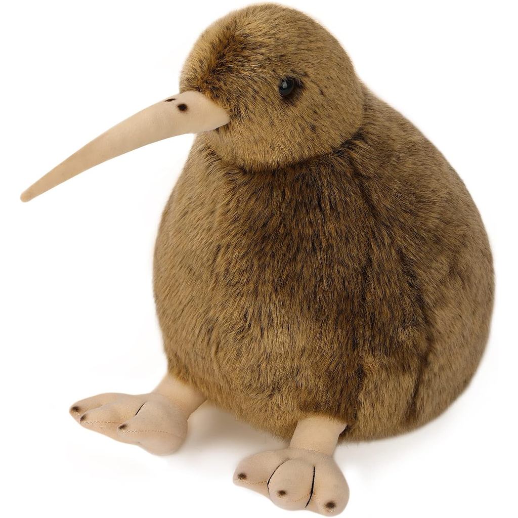 Kiwi Bird Plush Toy, Stuffed Animal Furry Kiwi Plushie Doll, Soft ...