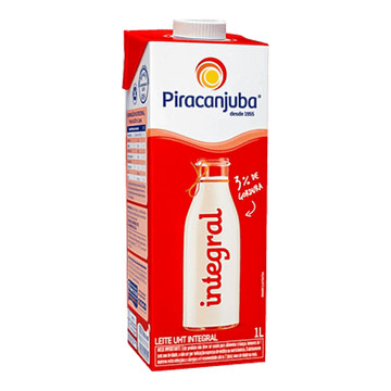 Piracanjuba Leite Integral | Shopee Brasil