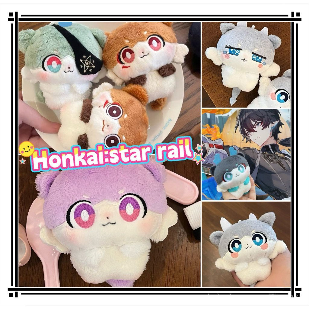 10cm Honkai: Star Rail Anaxa Mydei Phainon e Heng Boneca de Pelúcia ...