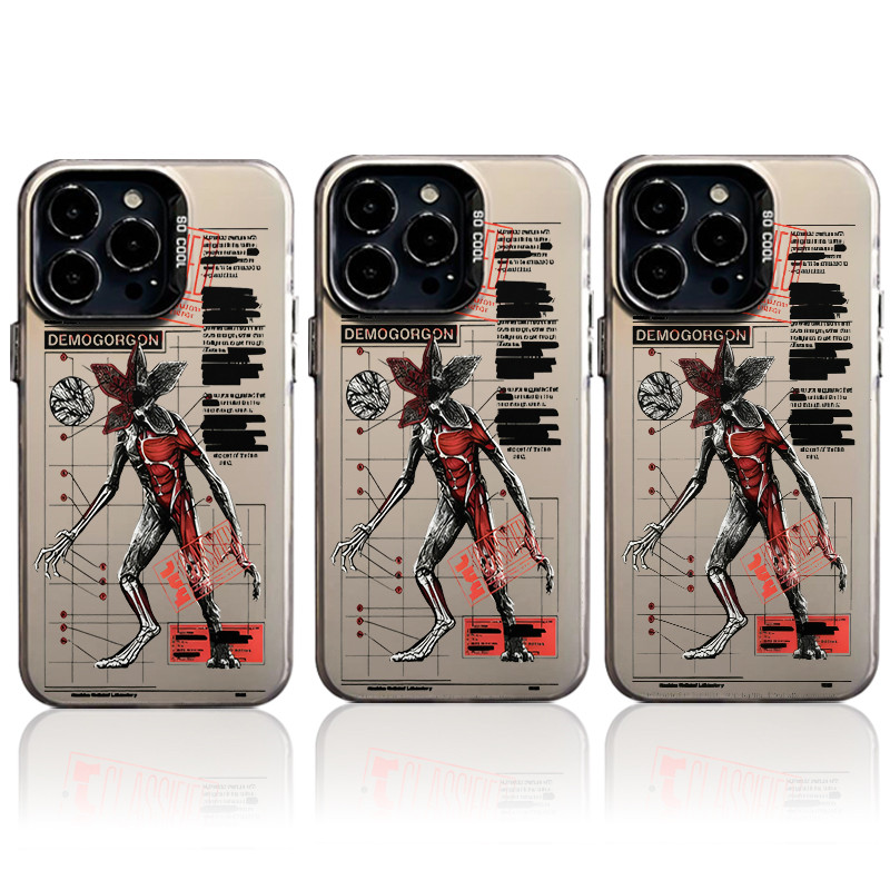Capinha anti impacto de stranger things para iPhone 11 12 13 14 15 16 ...