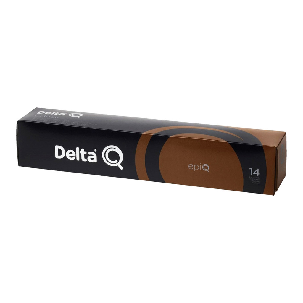 Cápsula de Café Delta Q Epiq Intensidade 14 - 10 Cápsulas | Shopee Brasil