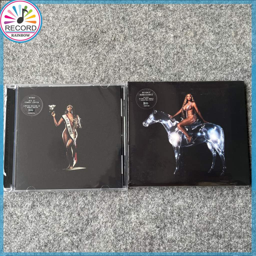 Beyonce Cowboy Carter & Renaissance 2 Albums Set Original CD Brand New ...