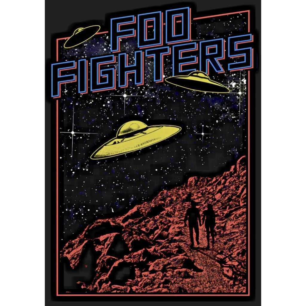 Posters Foo Fighters A4 Papel Fotográfico 180g Brilho Premium Fã ...