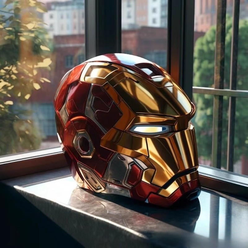 Novo produto pronto estoque capacete do homem de ferro modelo mk5 ...