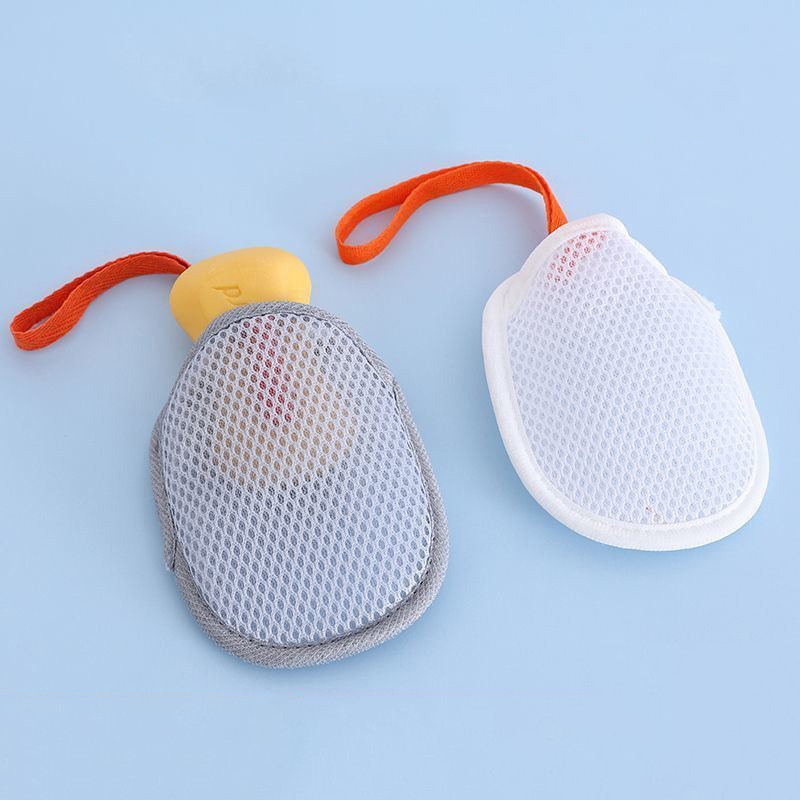 [Bom] Rede De Espuma Para Limpeza De Banho , Saco De Sabonete Dupla ...
