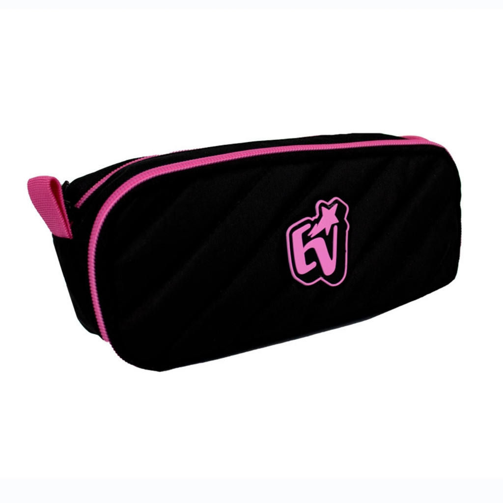 Estojo Duplo Emilly Vick preto Xeryus 15616 | Shopee Brasil