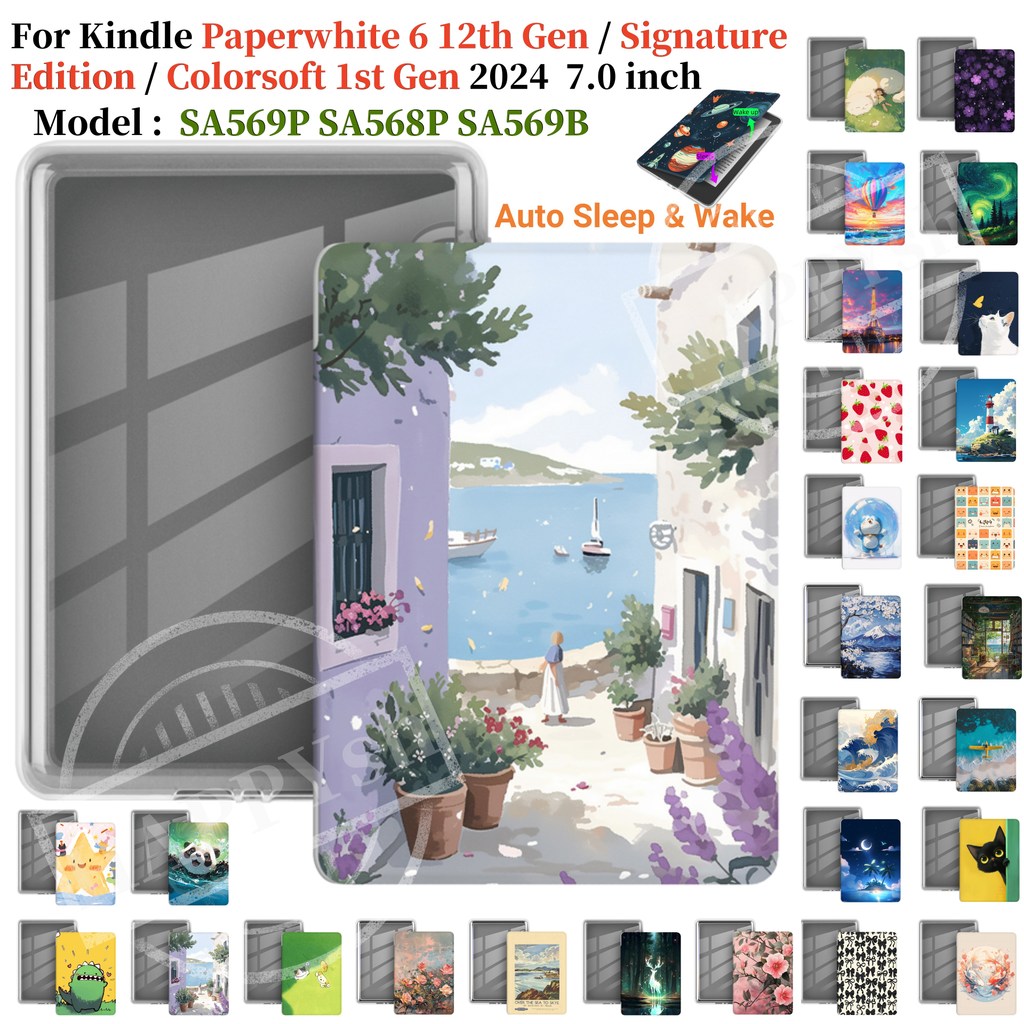 Para Kindle Paperwhite 6 12a Geração 2024 7.0'Signature Edition 2024 ...