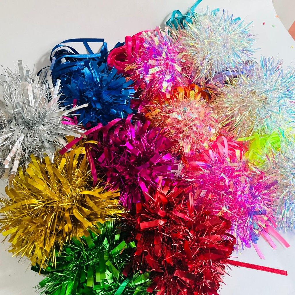 Par de Ombreiras Rosa Furta Cor com Fitas Rosas - Carnaval Fantasia ...