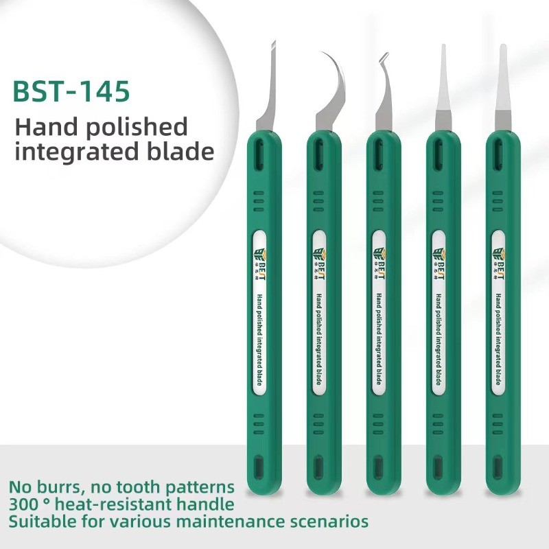 BST-145 5 Em 1 Lâmina Integrada Polida À Mão De Precisão Para Reparo ...