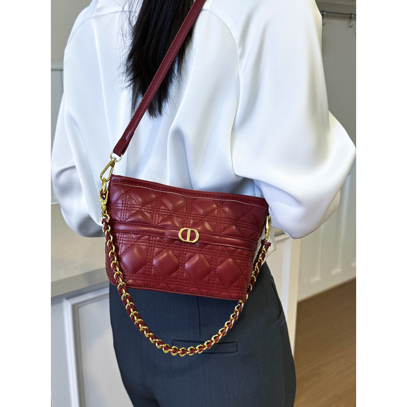 bolsa femenina bolsas femininas de ombro Louisi High-End moda losango ...