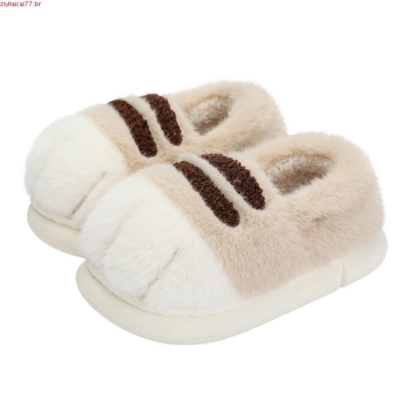 Chinelos Aconchegantes De Garra De Gato , Sapatos Internos De Apoio ...