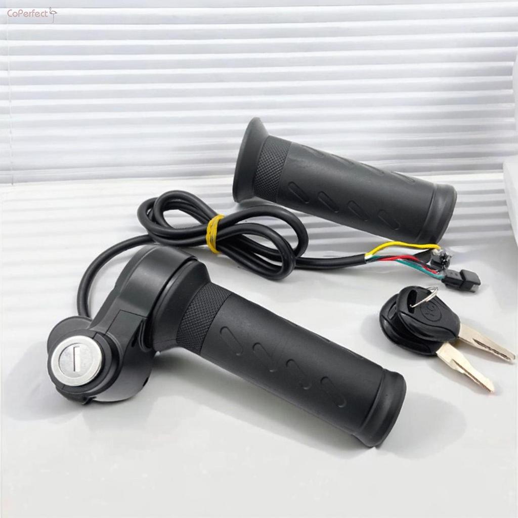 Acelerador De Bicicleta Elétrica Com Bloqueio De Chave Para Ridstar Mini E-Bike Scooter Hall ...
