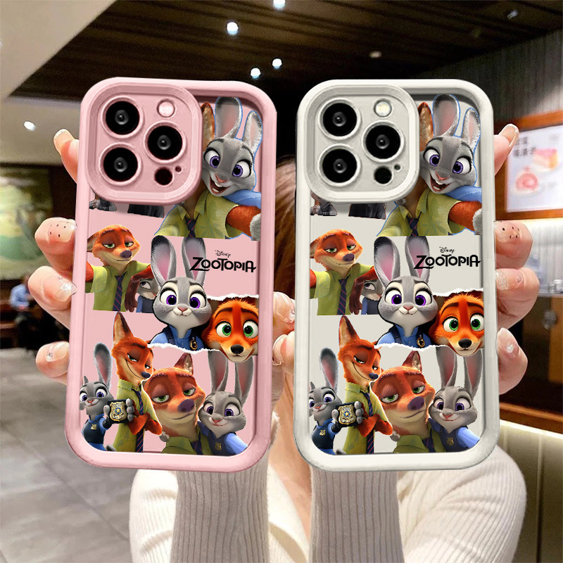 Capinha Capa Raposa Zootopia Para Xiaomi Redmi Note13 12 11 9 10 10C ...