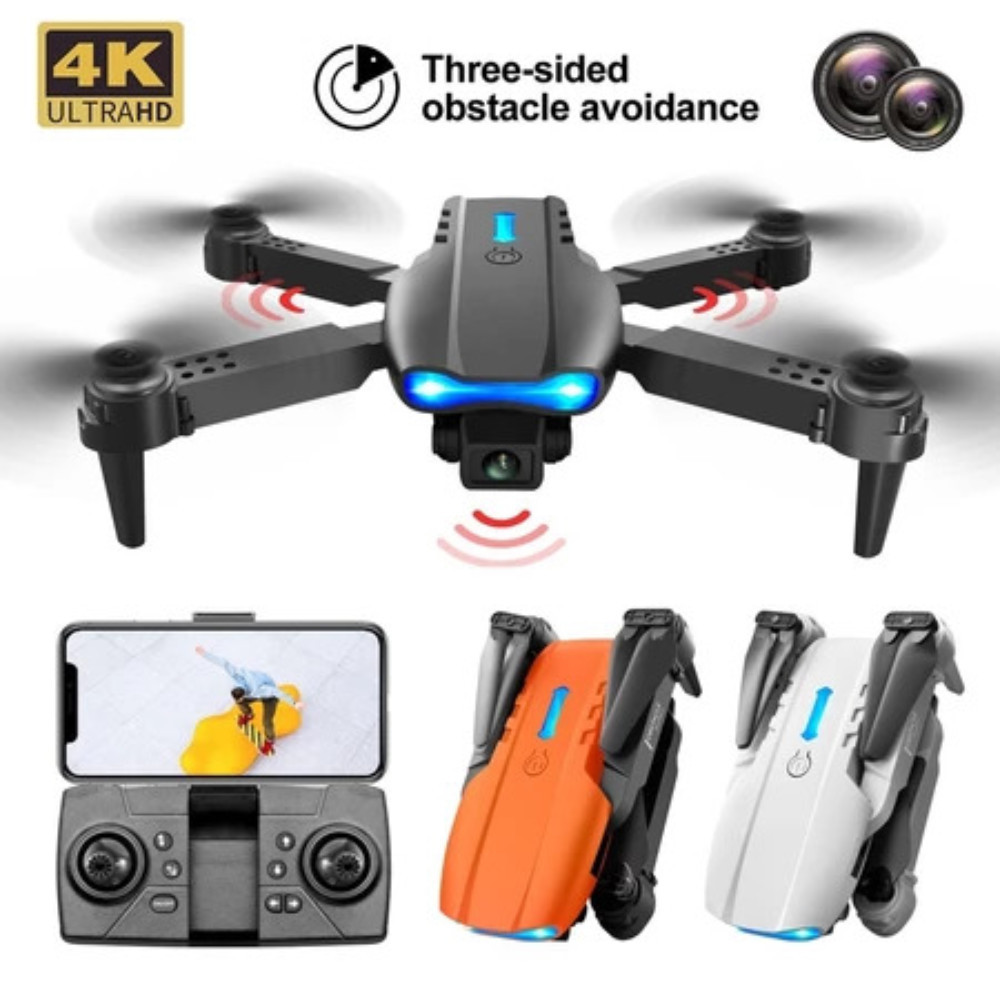 Drone 4k hd Câmera Dupla Quadcopter Fotografia Aérea Rc Profissional Wifi Fpv Mini Drone ...