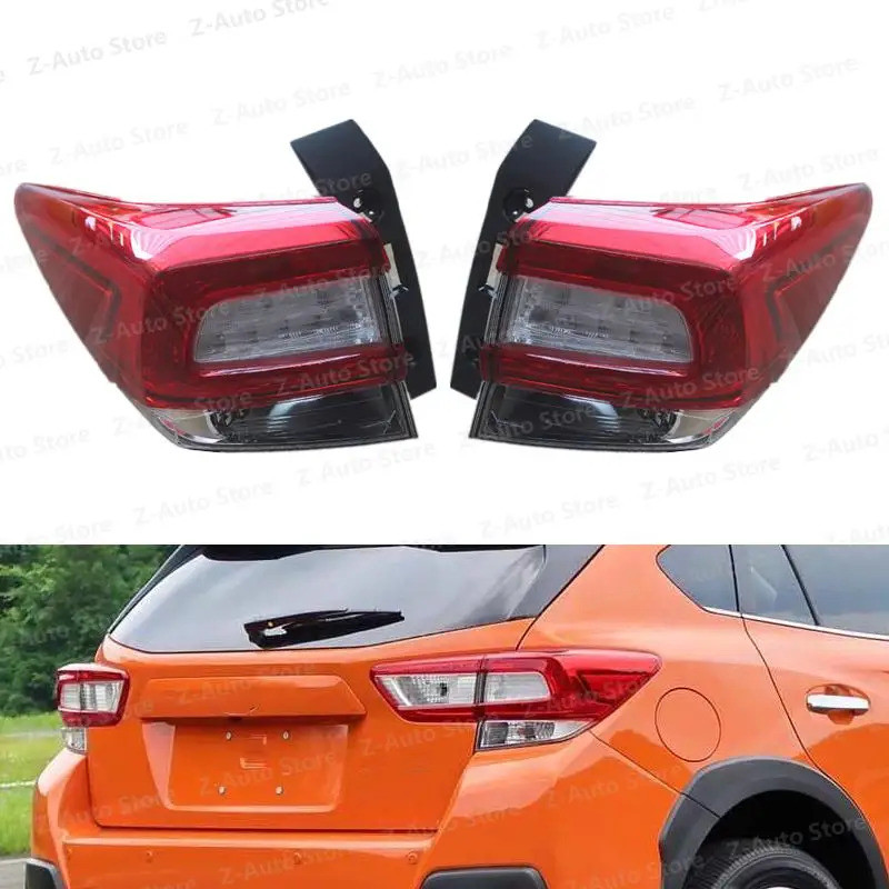 Para Subaru Crosstrek Impreza 2020-2021 LED Luz Traseira Da Cauda Sinal ...