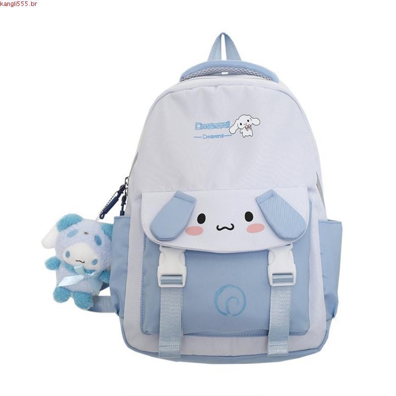 Sanrio Cartoon Mochila Cinnamoroll Minha Melodia Kuromi De Lazer Grande ...