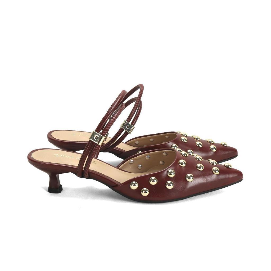 Slingback Feminino Bico Fino Calce Fácil Ana Mello | Shopee Brasil