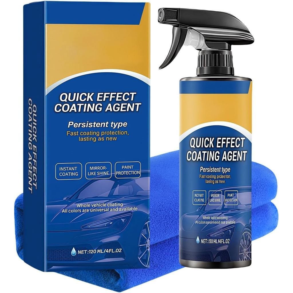 Spray de Revestimento Rápido Premium para Carros - 2025 Novo 3-em-1 ...