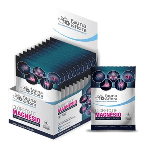 Cloreto De Magnésio 10 Sachês De 33g - Rende 10 Litros | Shopee Brasil