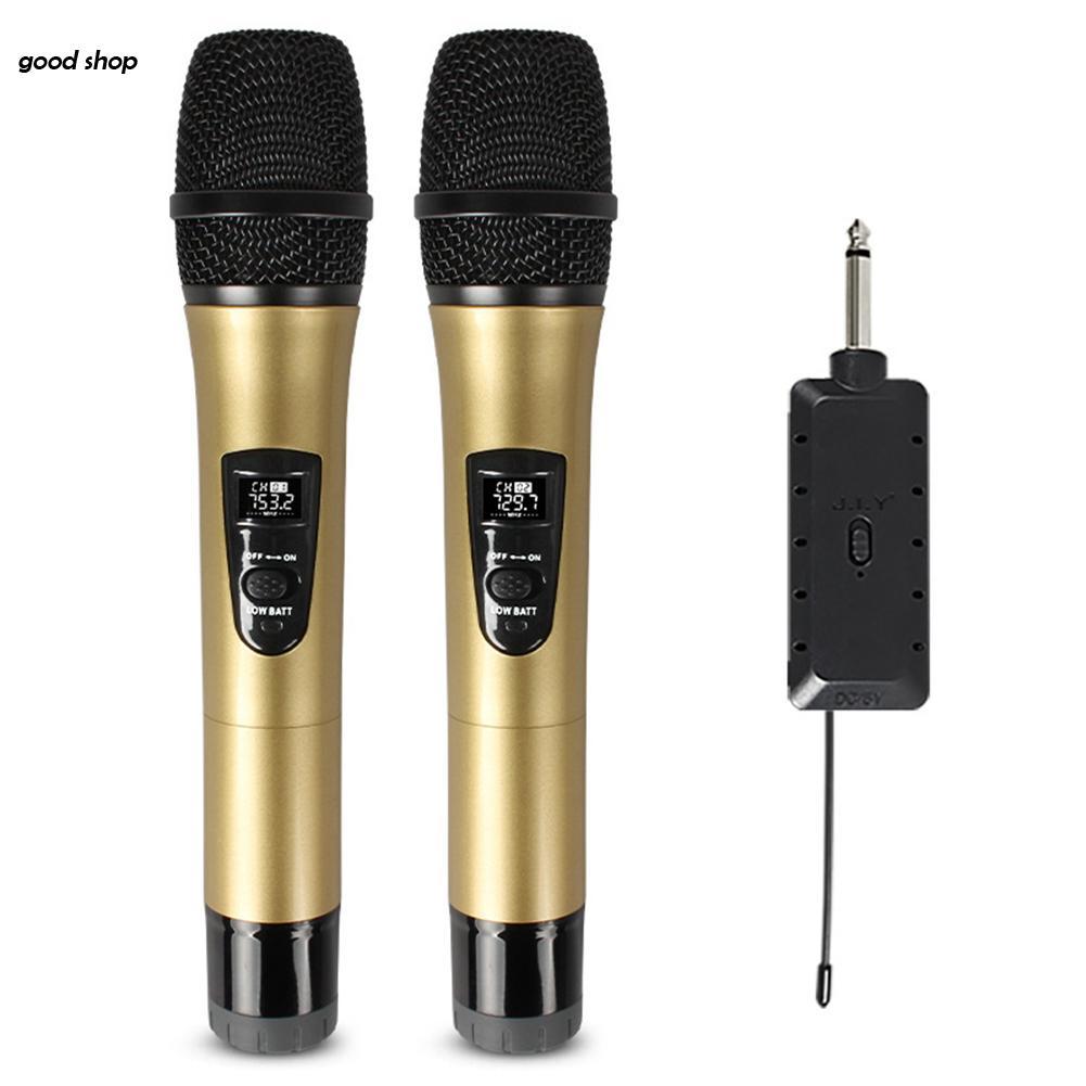 Microfone Sem Fio Portátil Dinâmico Amplificador De Voz Para PC Compter ...