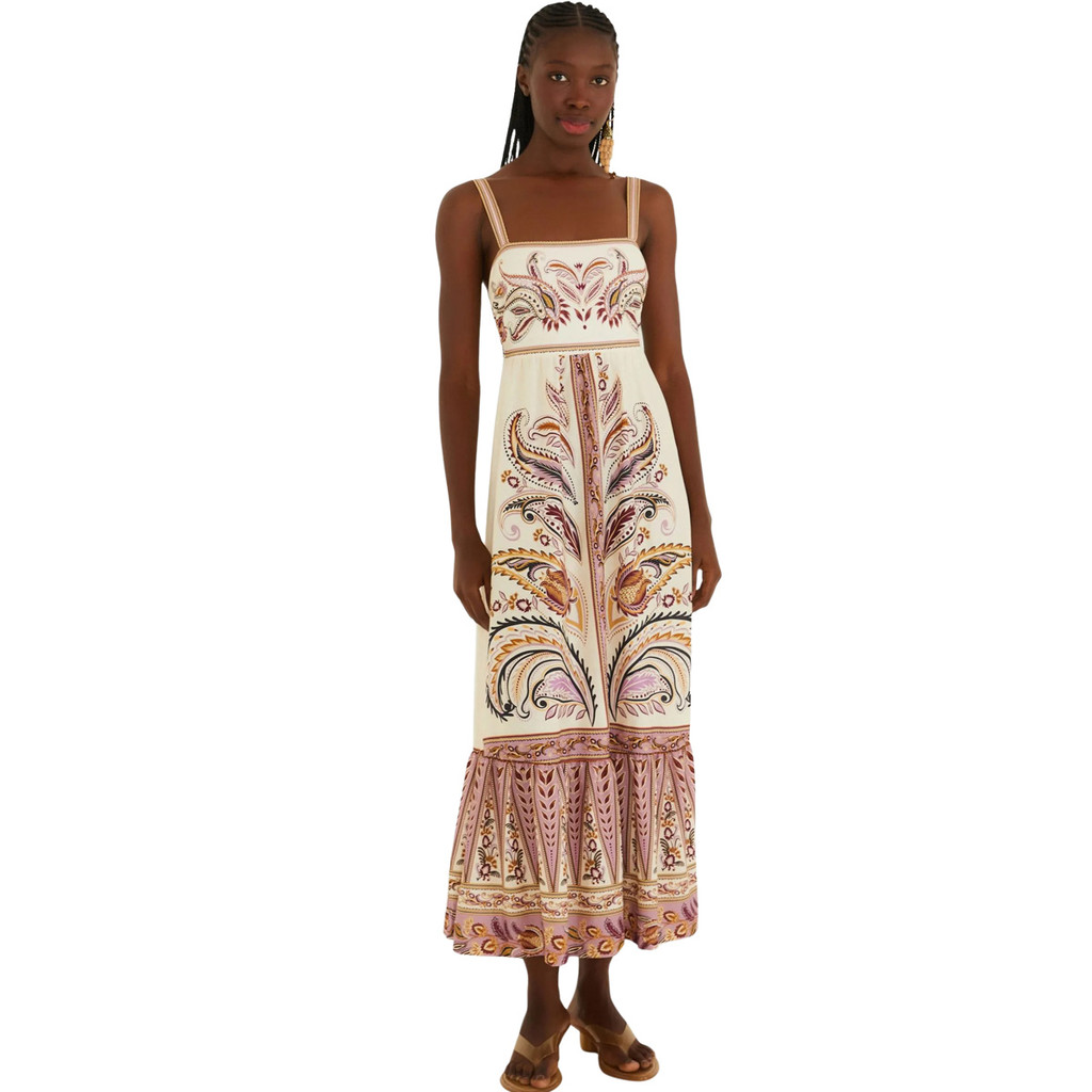 Vestido Cropped Farm Rio Ananda | Shopee Brasil
