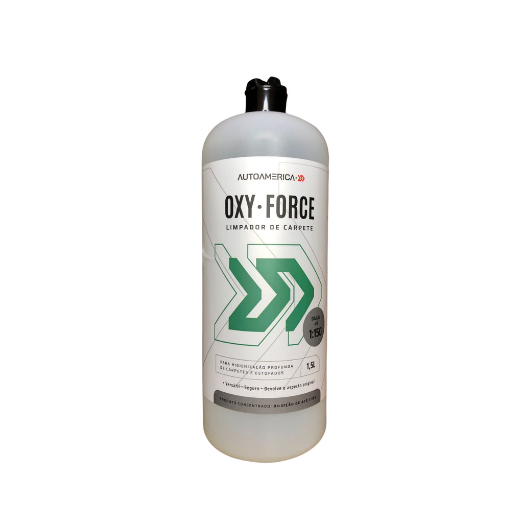 OXY-FORCE LIMPADOR DE CARPETE AUTOAMERICA CONCENTRADO 1,5L | Shopee Brasil