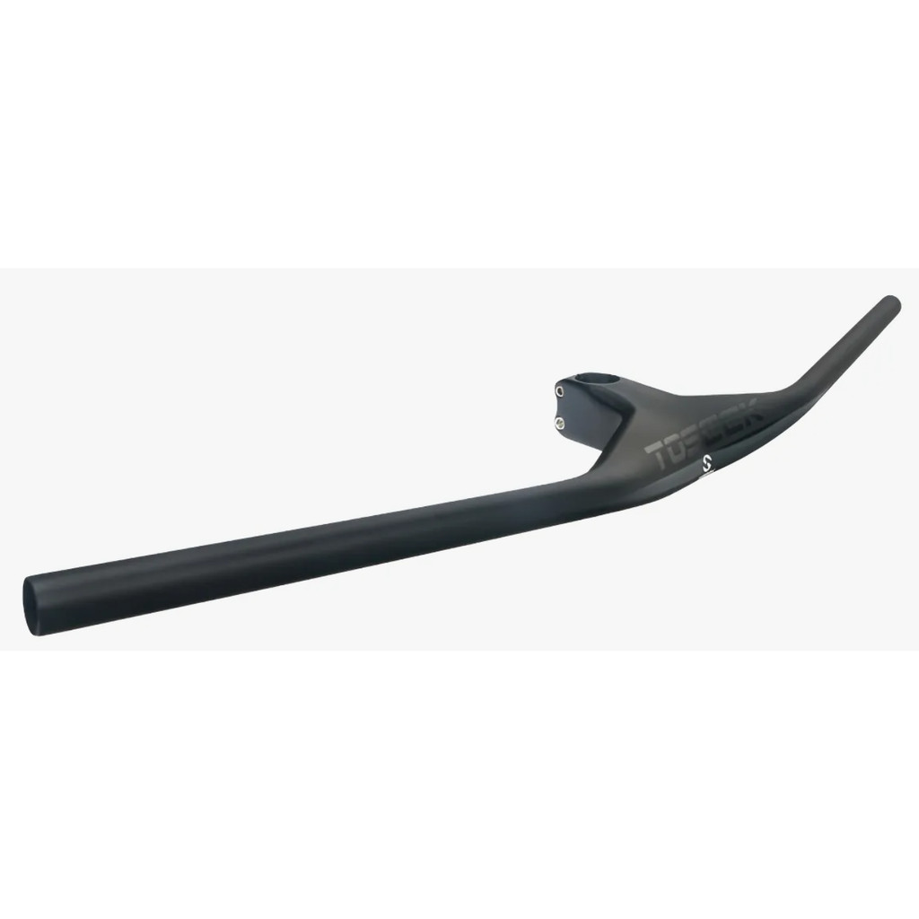 Guidão Carbono Toseek Integrado MTB Cockpit Fibra de Carbono Super Leve ...