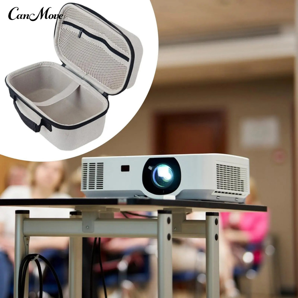 Projector Protective Case Storage Shockproof Hard Shell Eva Carrying ...