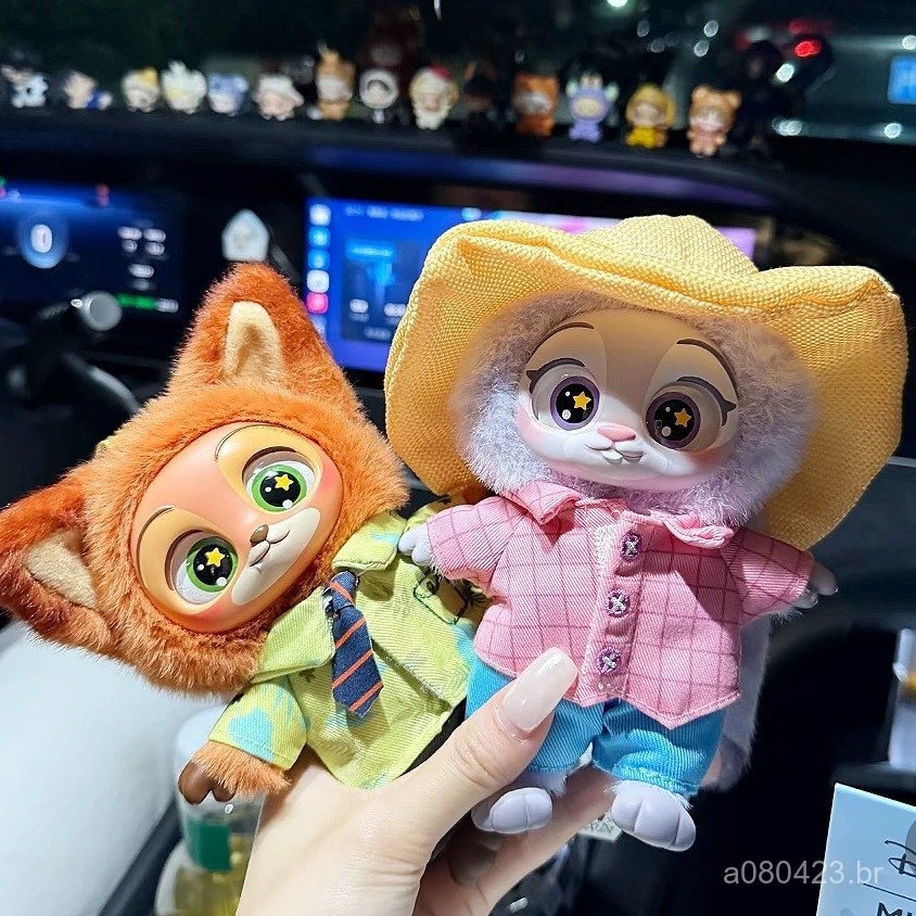 15cm Zootopia Pelúcia Surpresa Blind Box Judy Hopps Nick Wilde Dawn ...