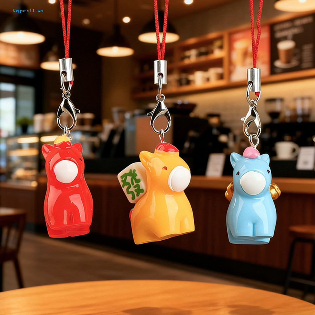 Lucky Phone Charm 2026 Year of Horse Pendant Keychain Good Luck Zodiac ...