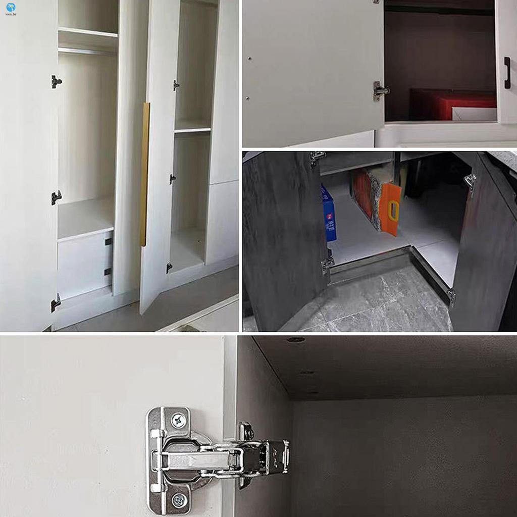 Dobradiça De Armário De 165 Graus/180 Com Amortecedor Hidráulico De ...