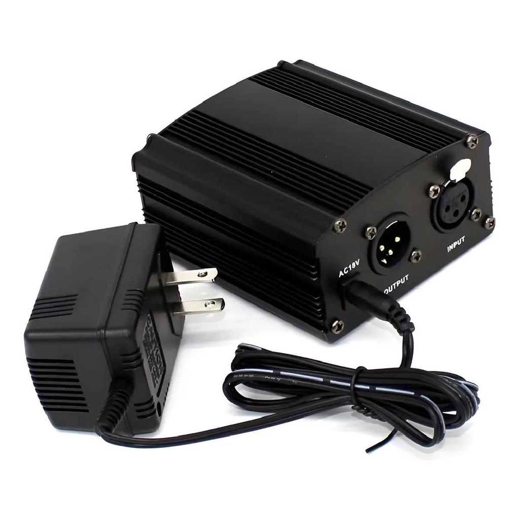 Phantom Power Fantom Power 48v P/ Microfone Condensador Usb | Shopee Brasil