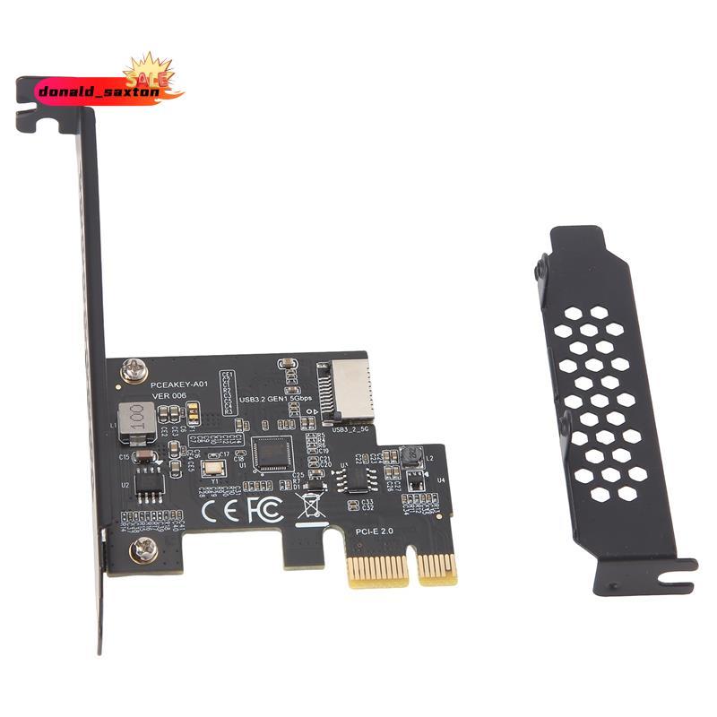 💥Placa De Expansão PCI-E 1X Para USB 3.2 GEN1 5 Gbps Tipo A-Key ...