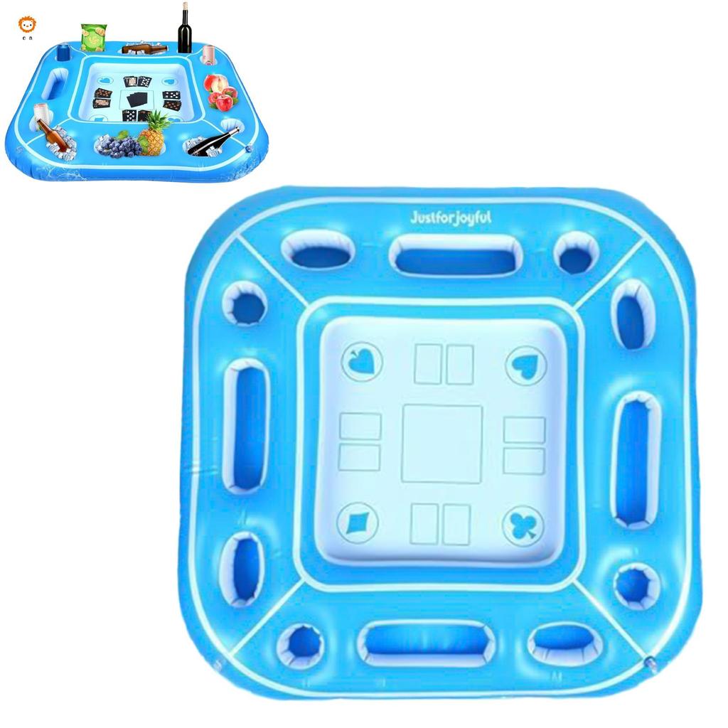 Mesa De Jogo De Piscina Flutuante Redonda/Quadrada Jogos De Tabuleiro ...