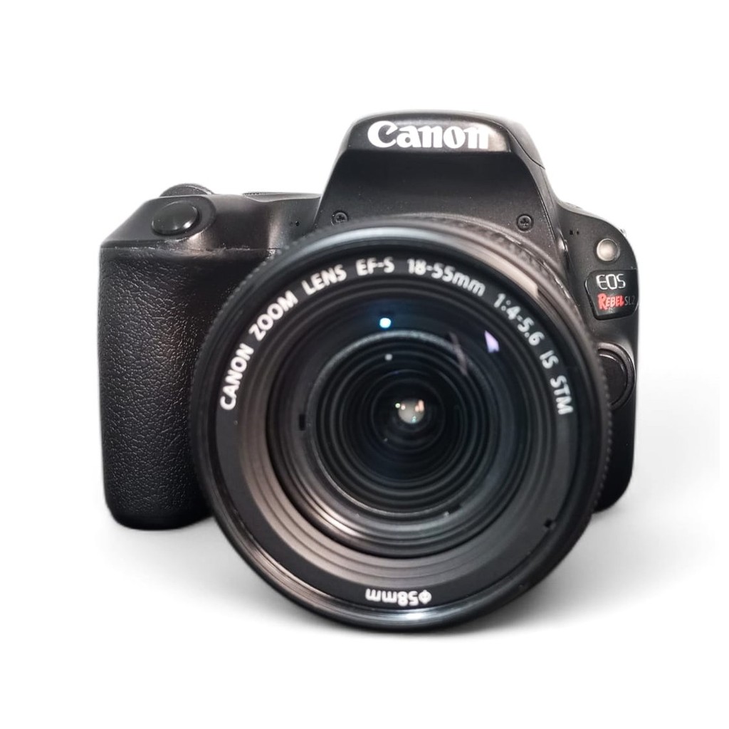 Câmera Canon SL2 + 18-55mm + Garantia e Nota Fiscal | Shopee Brasil