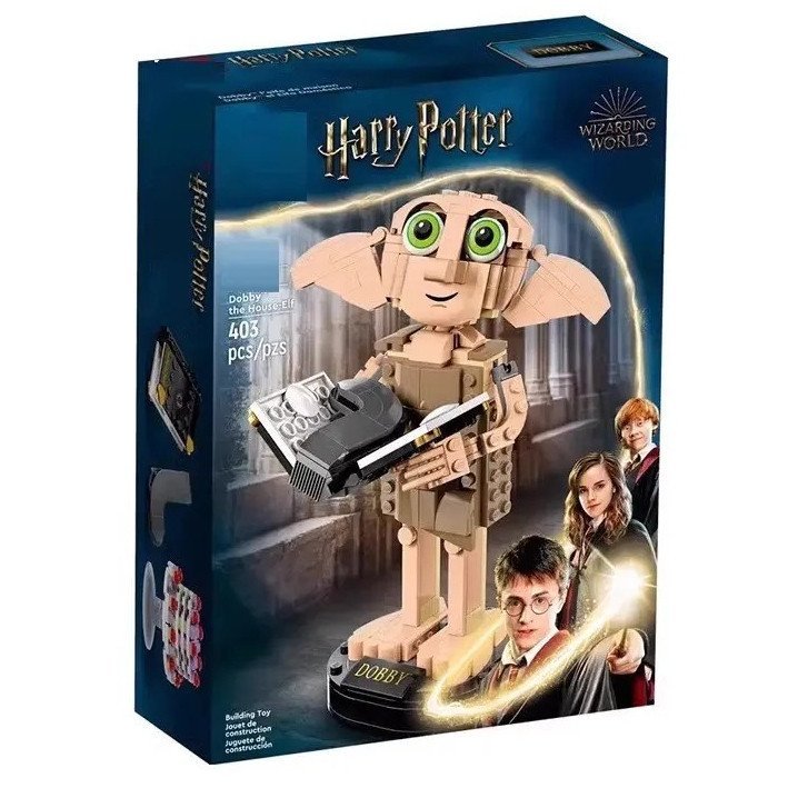 KEFT Compatível com Lego Harry Potter 76421 Elfo Dobby Castelo Mágico ...