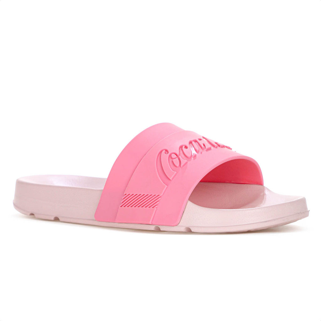 Chinelo Coca Cola Slide Injetado Rosa - Feminino | Shopee Brasil