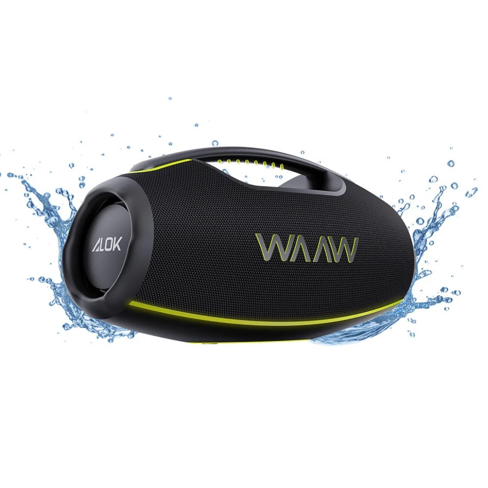 Caixa de Som Bluetooth 180W WAAW by Alok Hyperboom 1000 Até 12h de ...