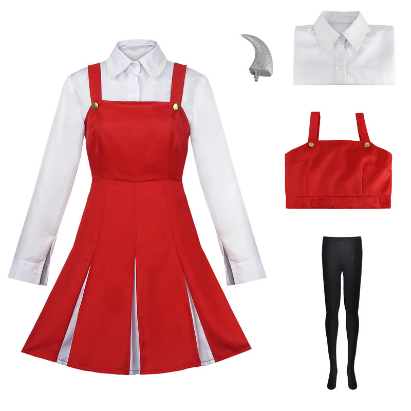 Meu Herói Academia Cos Terno Hui Li Vestido Conjunto Verde Vale Bobo ...