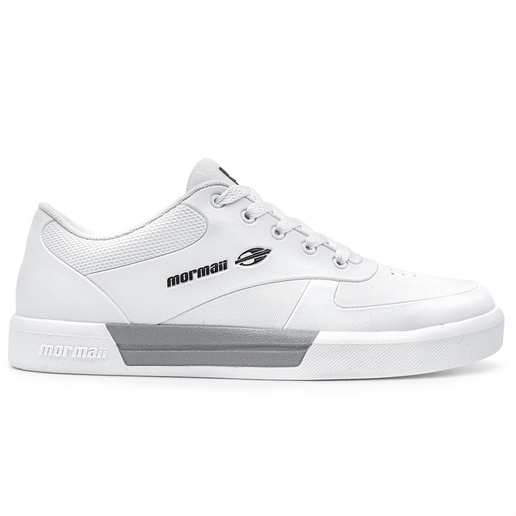Tênis Mormaii Uban Smash Unissex | White Black White | Shopee Brasil