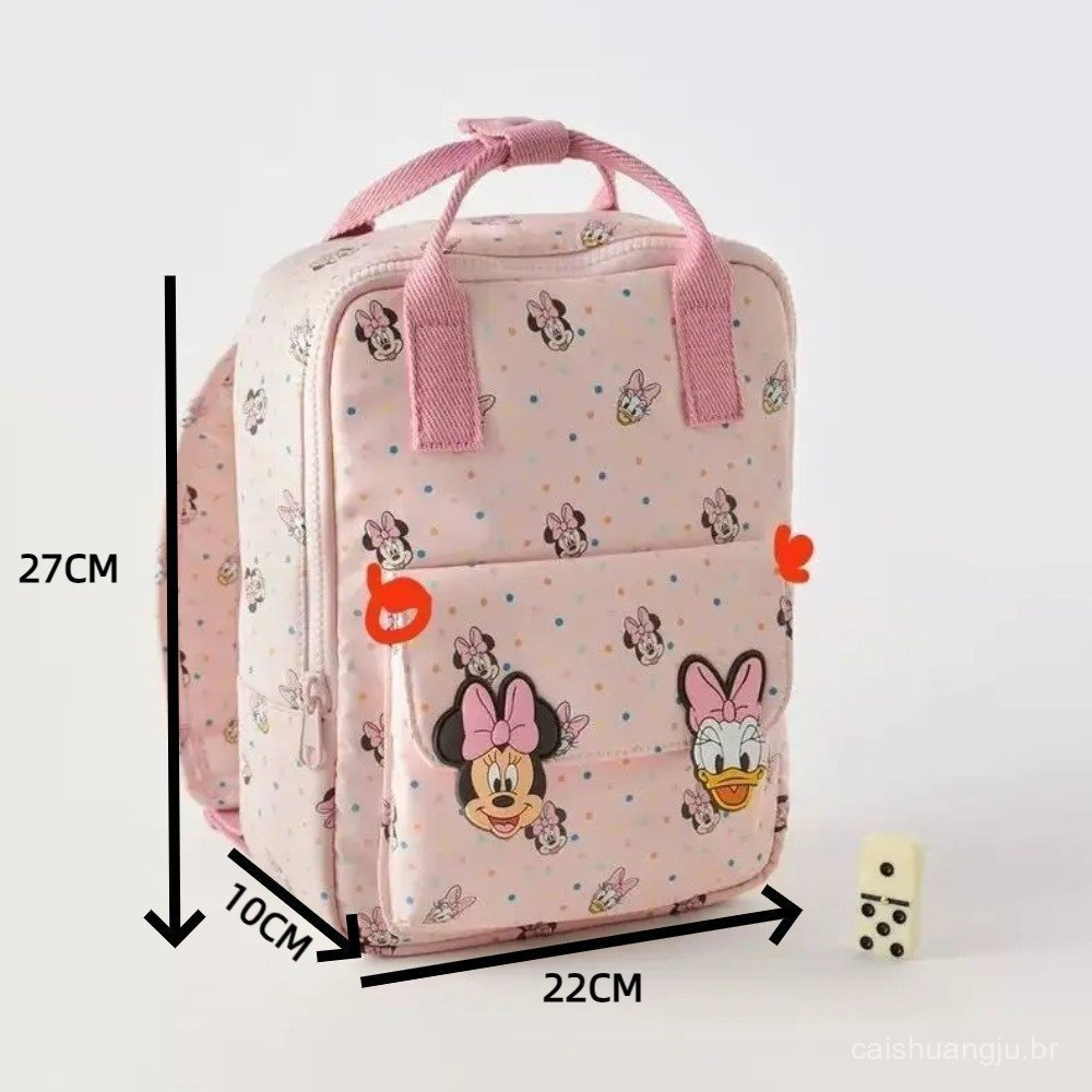 Mochila Infantil NEOLDEN, Mini Mochila Escolar Rosa da Minnie Mouse ...