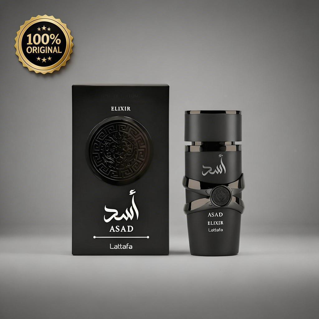 【Original 】Perfume Árabe Lattafa Asad Elixir EDP 100ml Masculino ...