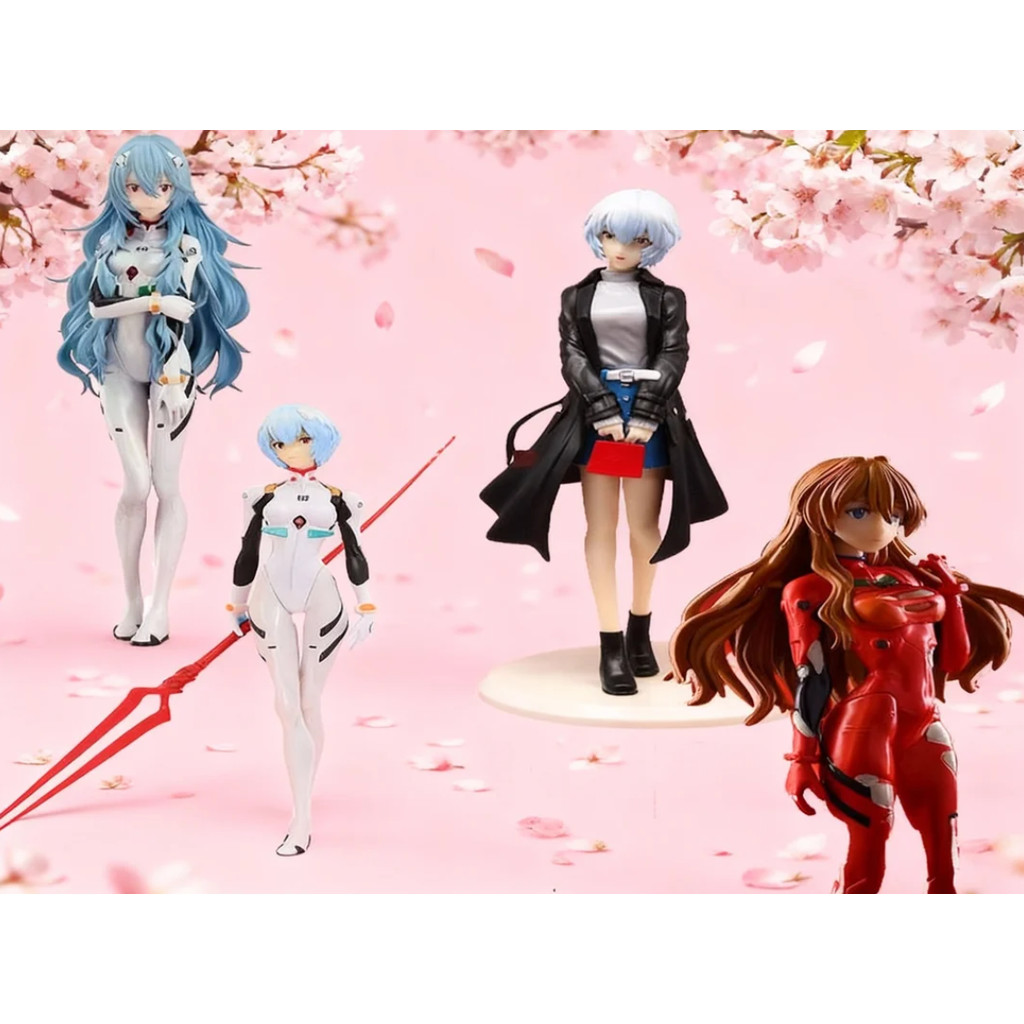 Boneca ANIME EVA NEON GENESIS EVANGELION Ayanami Rei Figuras De Ação ...